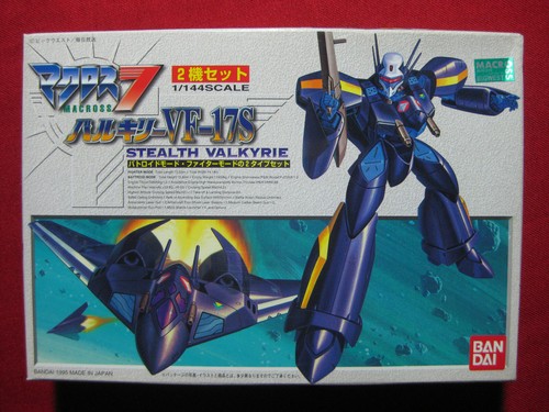 Macross 7 Stealth Valkyrie VF-17S Bandai 1/144 Model Kit Japan Robotech ...
