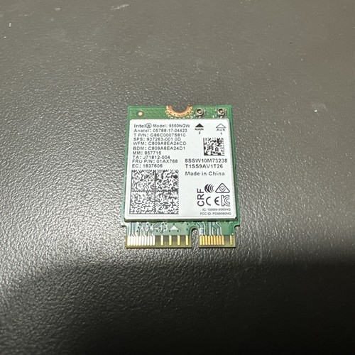 Intel 9560.NGWG.NV Wireless Network Card 735858358293 | eBay