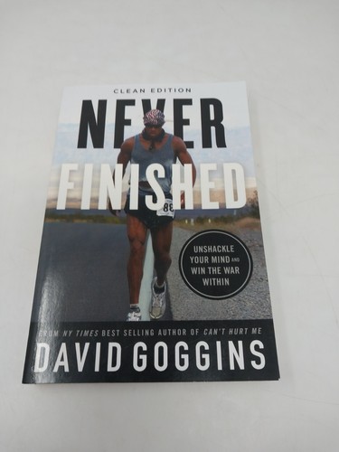 David Goggins Never Finished Clean Edition Paperback 2022 | eBay