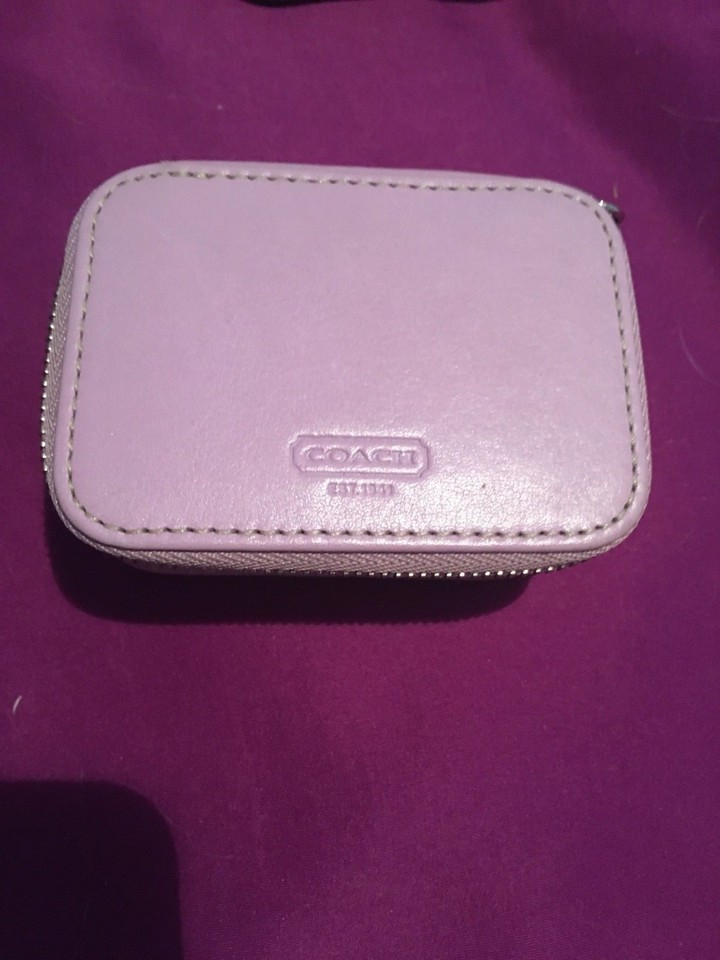️Coach Pill Box- Case-Organizer GREAT For Travel- Jewelry-Crafts ️ | eBay