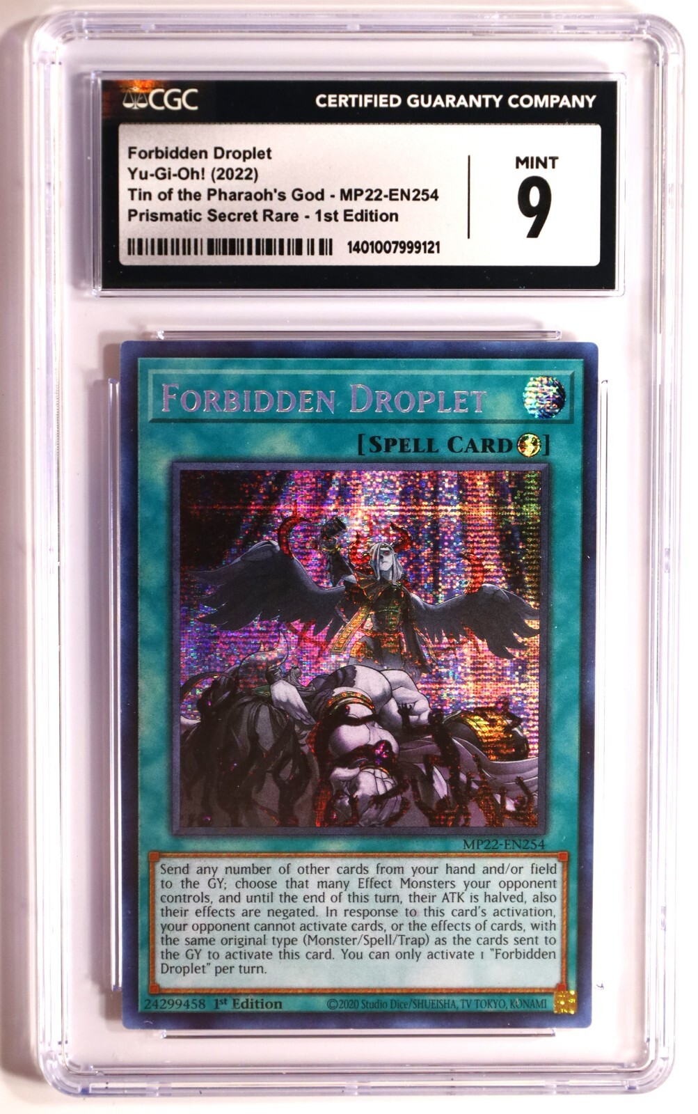Yu-Gi-Oh TCG Forbidden Droplet - MP22-EN254 - 1st Ed Prismatic Secret ...