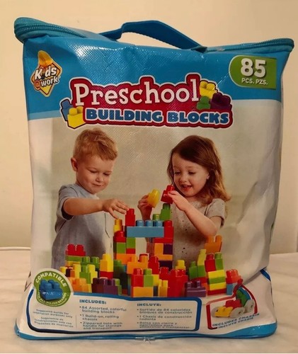 Kids @ Work Preschool Building Blocks 85 Pcs. NW 1+ | eBay
