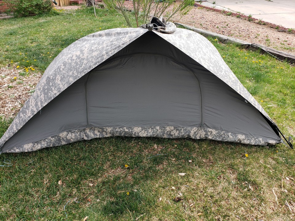 USGI Military Tent Improved Combat Shelter Digital ACU ICS Backpacking ...