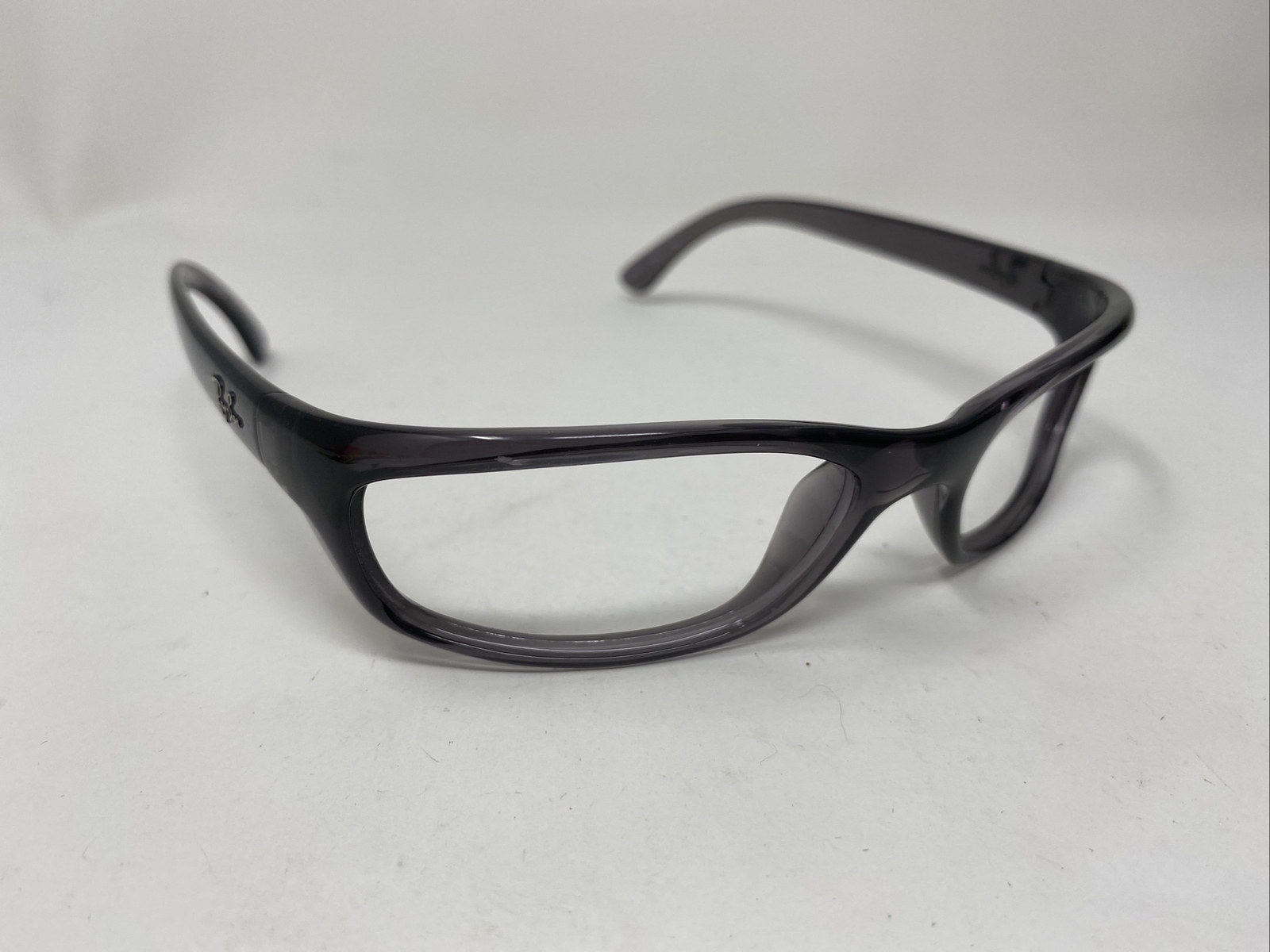 RAY BAN RB 4115 606/71 ITALY PREDATOR SERIES TRANSLUCENT SMOKE GRAY ...