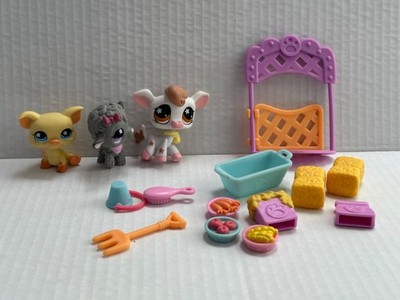 Littlest Pet Shop LPS Pet Lovin Zoo 475 476 477 Cow Pig Lamb | eBay