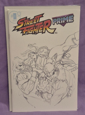 Street Fighter Prime #0 - Alex Ross Collector's Club Exclusive Sketch ...