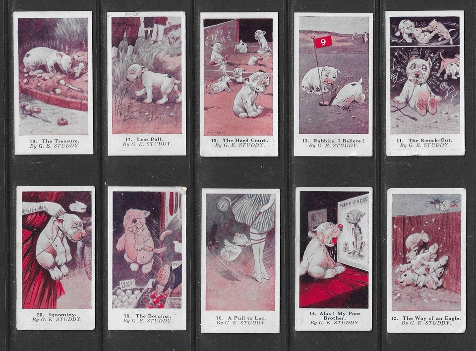 Players 1923 BONZO DOGS complete set cigarette cards (BD2) | eBay