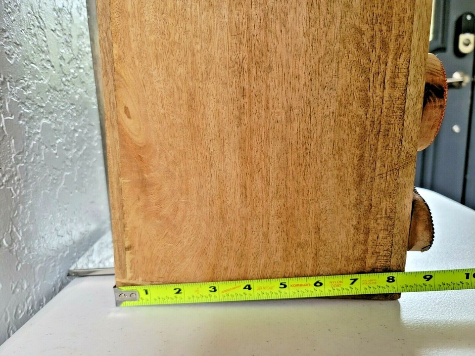 Authentique Spooky Night LED Candle Holder Wood Halloween Witch Hat | eBay