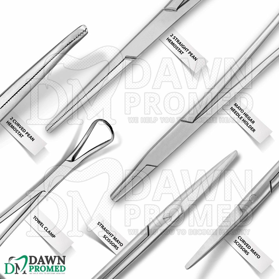 145 Pcs Basic Laparotomy Abdominoperineal Bowel Resection Laparoscopic ...