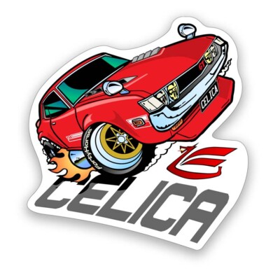 Japanese Car Vinyl Stickers - Toyota Celica TA22 | eBay