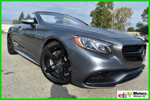 2017 Mercedes-Benz S-Class AWD AMG® S 63-EDITION(CONVERTIBLE-4matic) | eBay