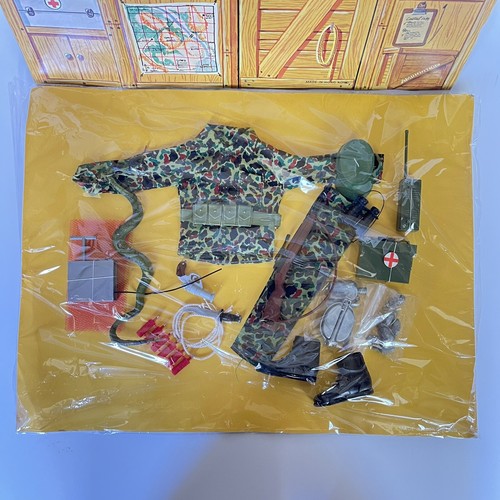 Vintage LJN Mister Mr Action Man Jungle Station Outfit For GI JOE 12 ...