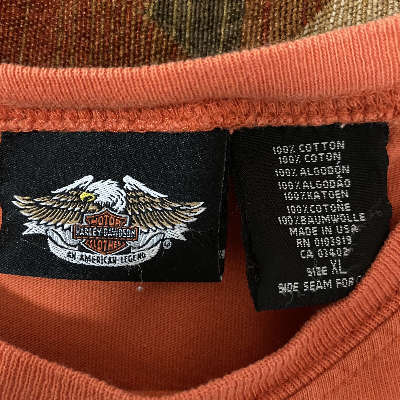 HARLEY DAVIDSON Motorcycles Men's Rust Shade Bar & Sh… - Gem