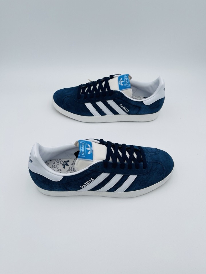 Adidas Originals Gazelle Men's Casual Shoes Blue/White IG6212 | eBay