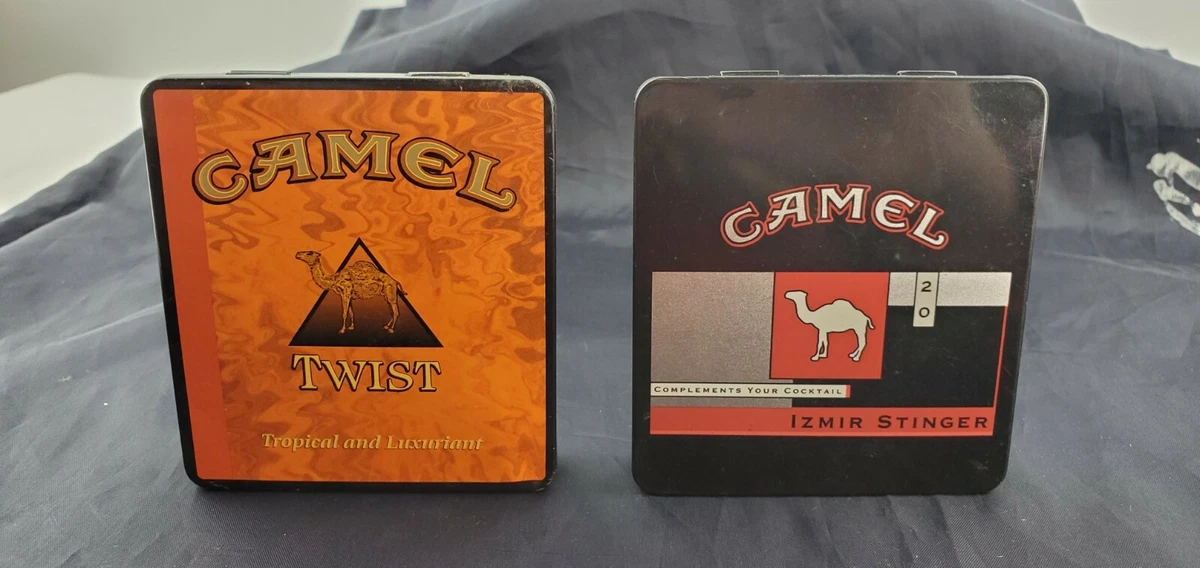 Camel Flavored Cigarettes In Tins