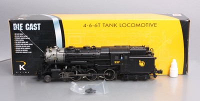 K-Line K3419-0227CC O Central New Jersey 4-6-6T Tank Engine #227 NIB | eBay