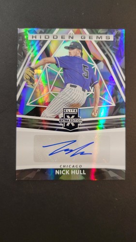 2022 Panini Elite Extra Edition Baseball Nick Hull Hidden Gems Auto ...