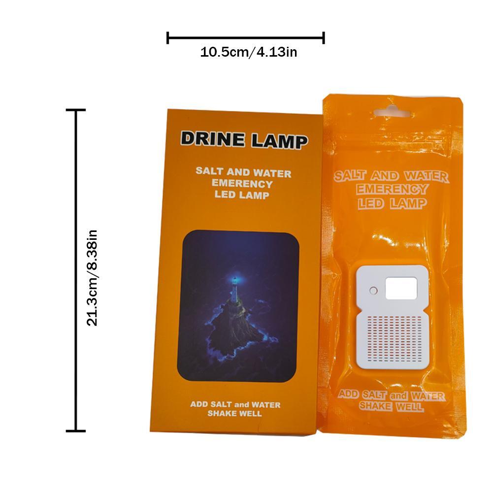 LED Salt Water Emergency Lamp 50LM Portable Energy Saving Lamp for ...