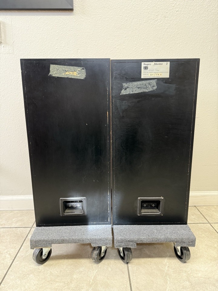 Rogers Monitor 2 Vintage Speakers | eBay