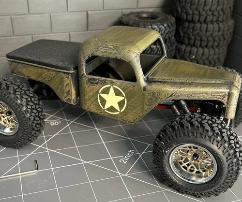 Custom Painted! Scx24 Comp Wagon And Chassis | eBay