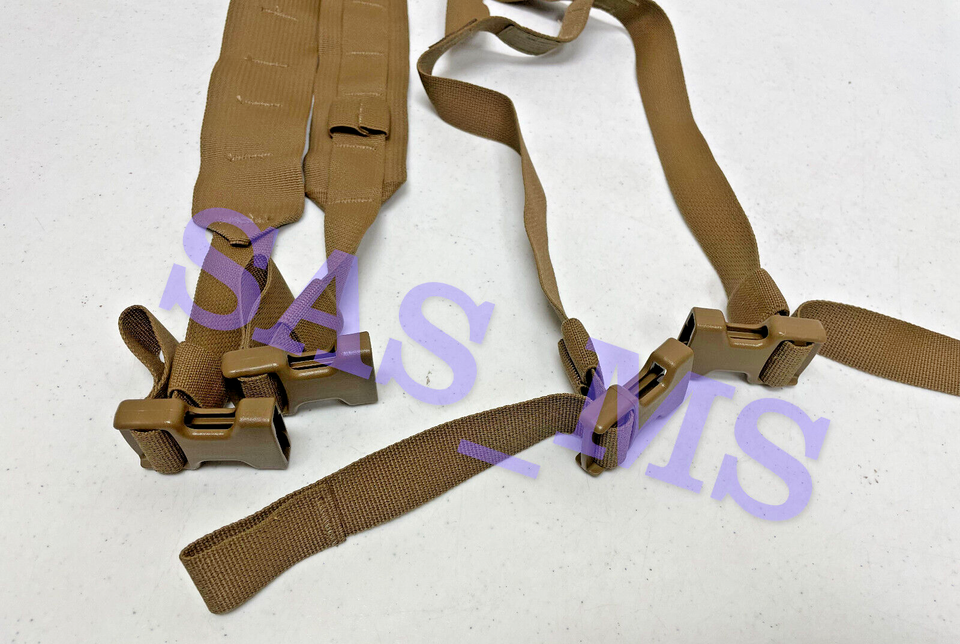 USMC COYOTE IBILEY CHEST RIG HARNESS ASSEMBLY COMPONENT TAP SHOULDER ...
