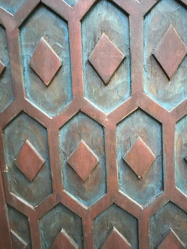 Sumatran Handcrafted Wood Wall Mirror 30" x 45" Indonesia Cathedral | eBay