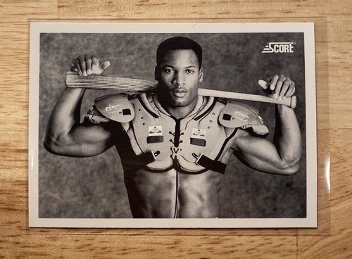Bo Jackson 1990 Score Card #697 Bo Knows Iconic Baseball Card Kansas ...