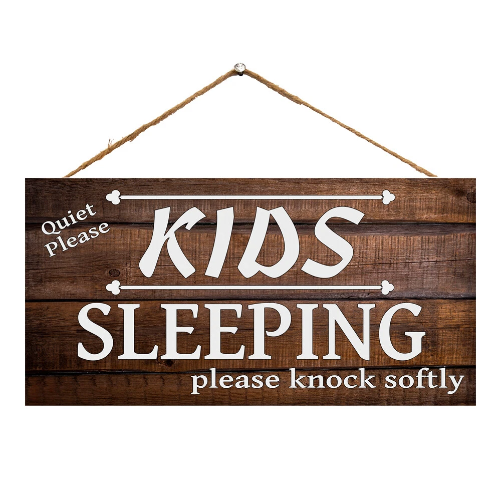 Be Quiet Sign For Kids