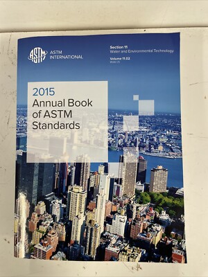 2015 ASTM Book of Standards Water & Environmental (11.02) Water | eBay