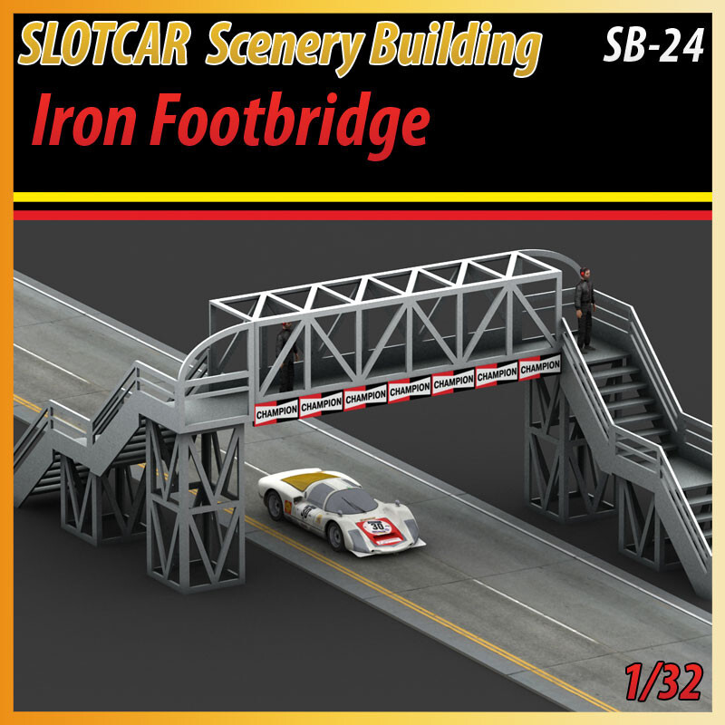 Slot Car Scenery And Buildings 1 32 Digital Slot Car Racing Details