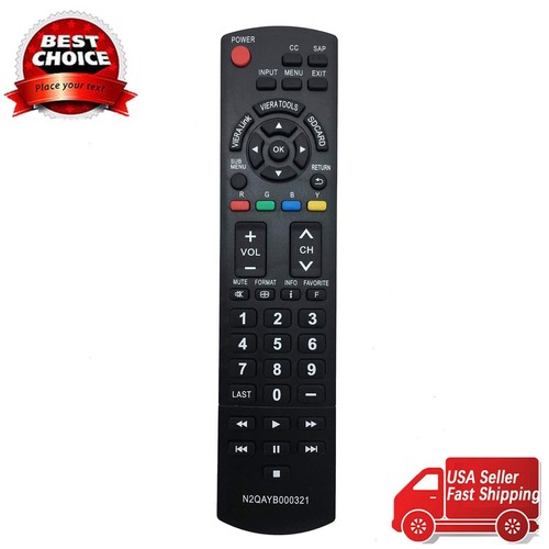 N2QAYB000321 Remote Control for Panasonic TV TC-26LX14 TC-32LX14 TC ...