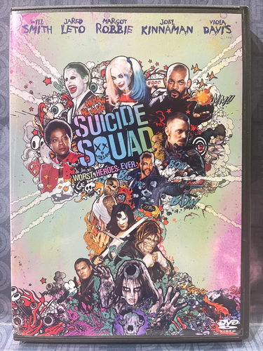 Suicide Squad DVD w/ Custom Printed Cover | eBay