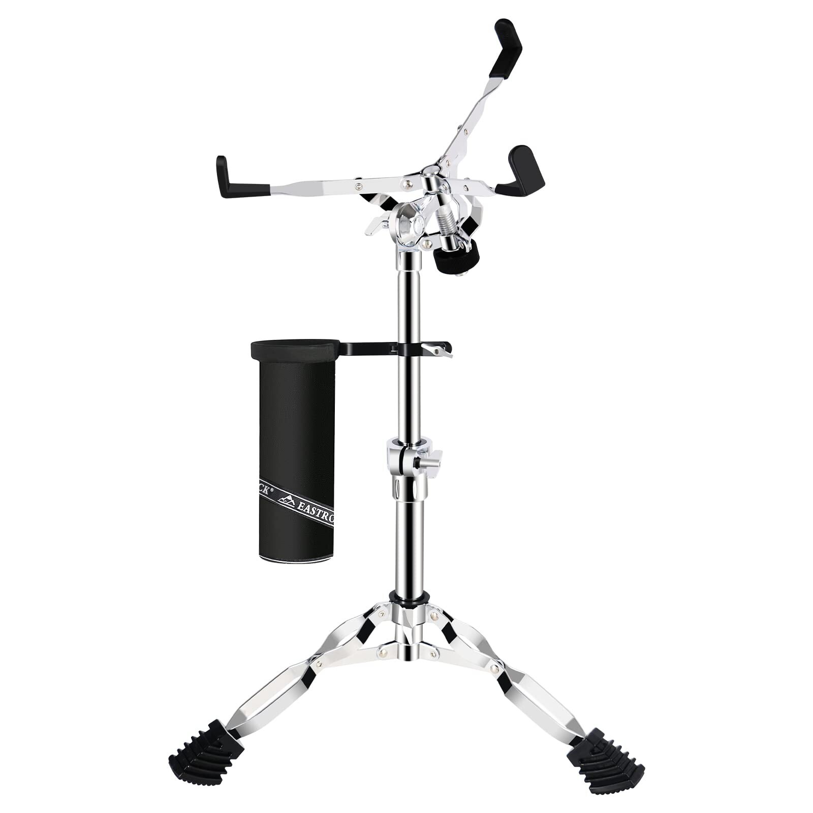 EASTROCK Snare Drum Stand Adjustable with Drum Bracket Double Braced ...