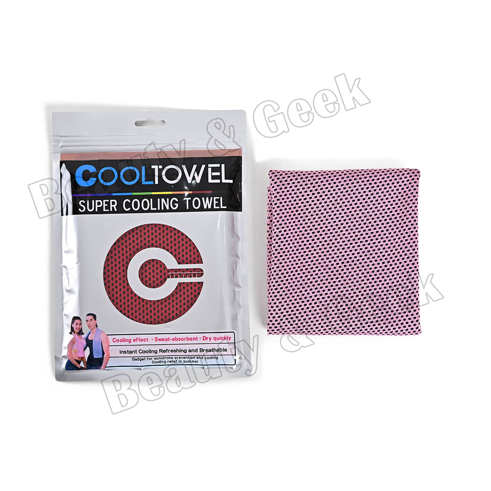 2x Instant Cooling Towel ICE Cold Cycling Jogging Gym Sports Outdoor ...