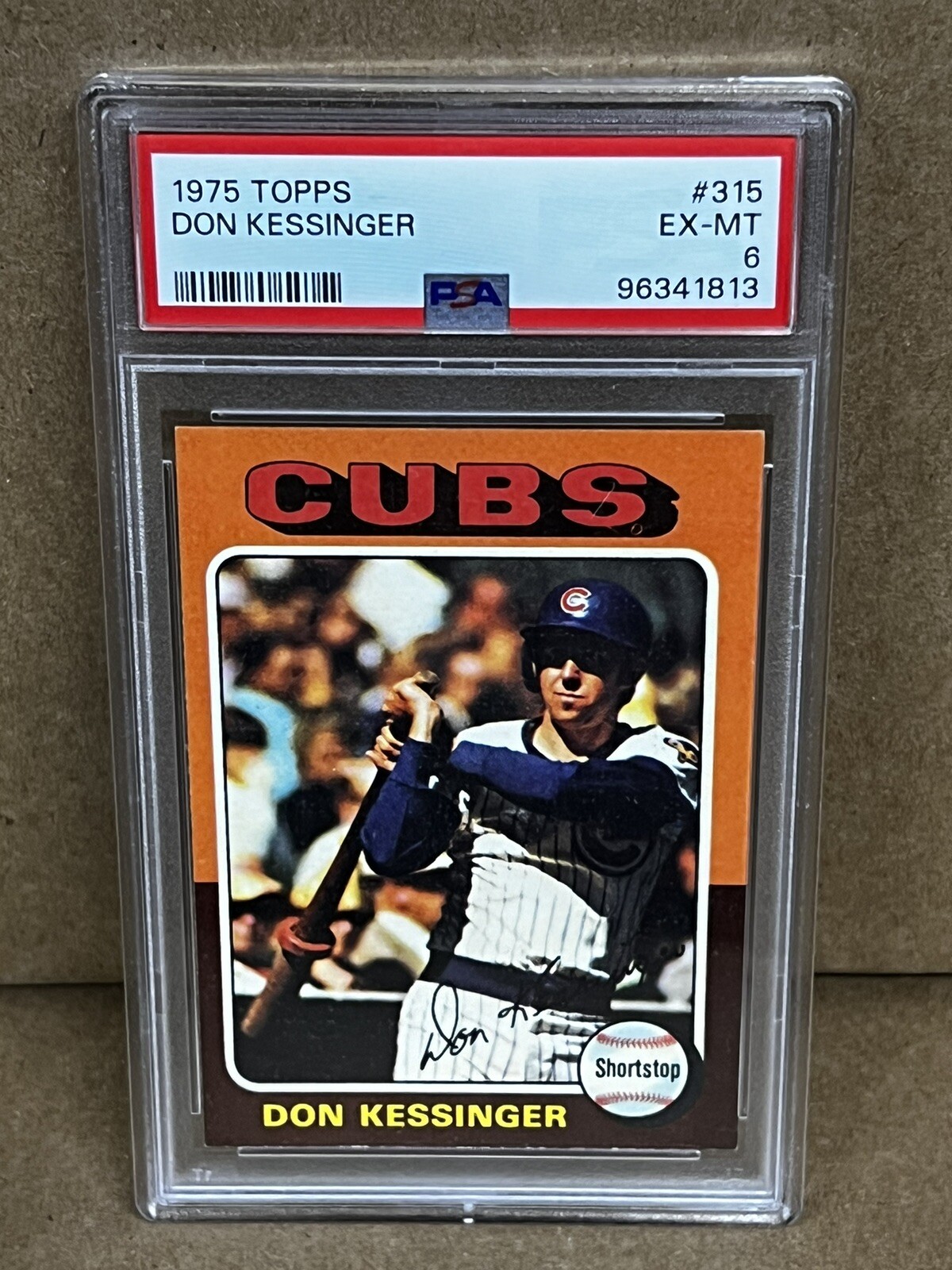 1975 Topps Don Kessinger #315 PSA 6 EX-MT Chicago Cubs | eBay