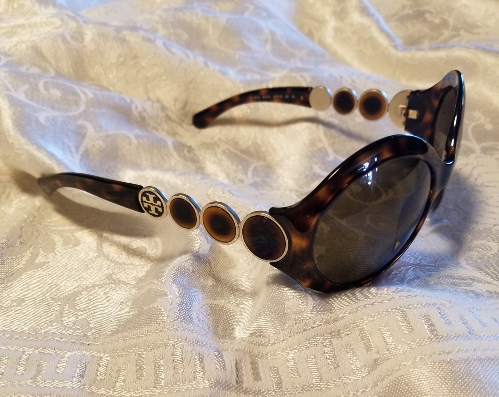 Rare Tory Burch Women's Tortoise Round Butterfly Eye … - Gem