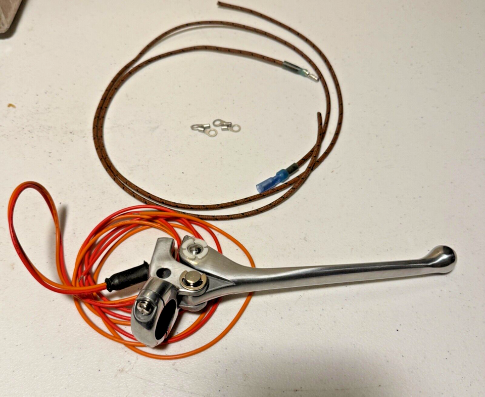 Harley Panhead Shovelhead Front Brake Lever & Switch Kit 1948-1972 For ...