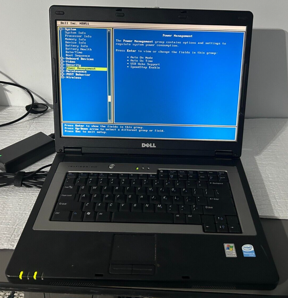 Dell Inspiron B130 14.1" Laptop Intel Pentium M 1.80GHz NO RAM NO HDD ...