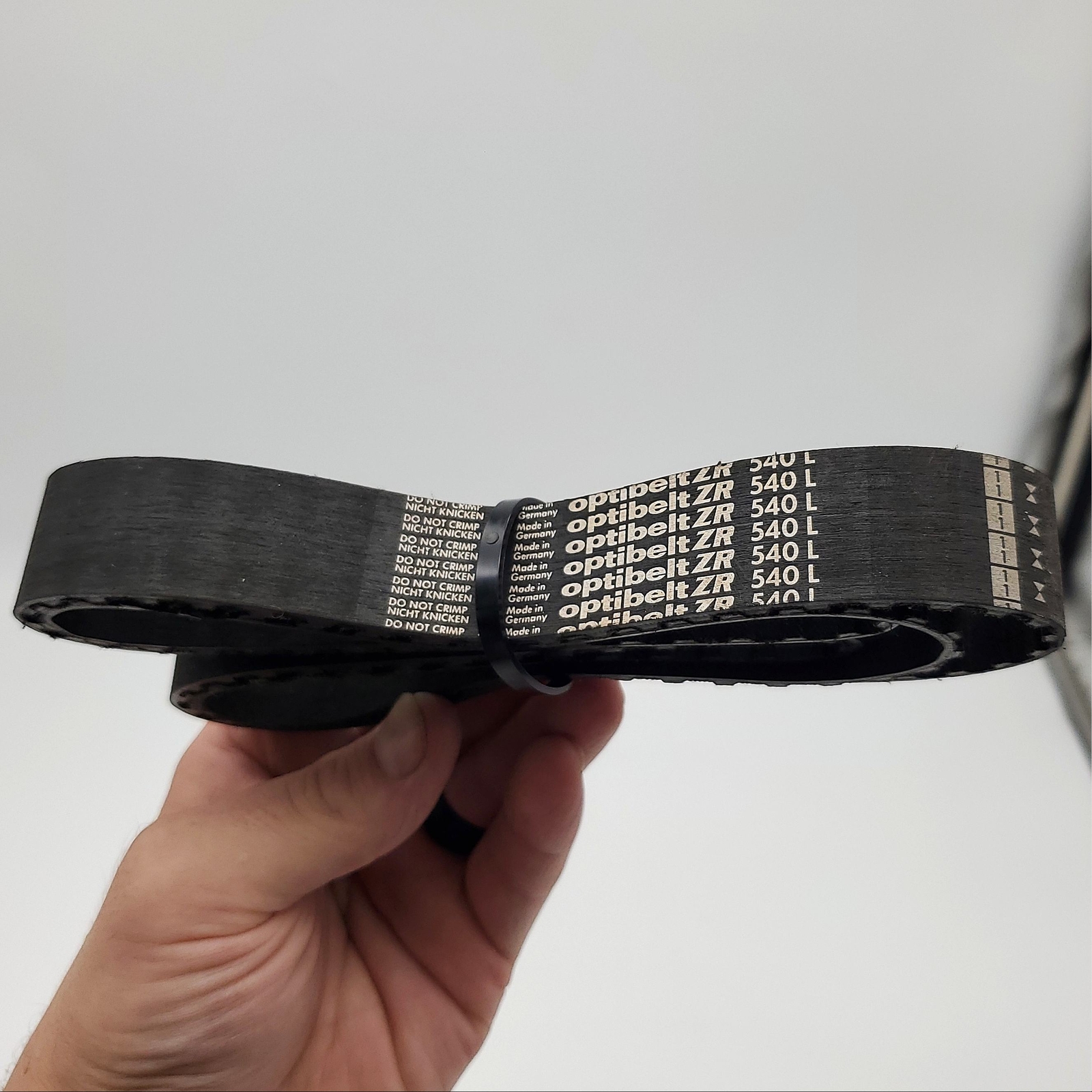 Optibelt ZR 540L100 Timing Belt 3/8" Pitch 144 Teeth 1" Width 54 ...