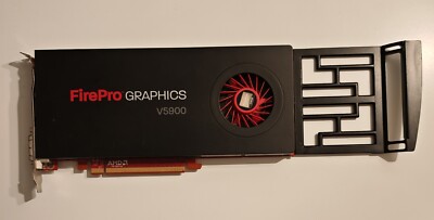AMD FirePro Radeon V5900 2GB DVI-I 2x DisplayPort Graphics Card Used ...