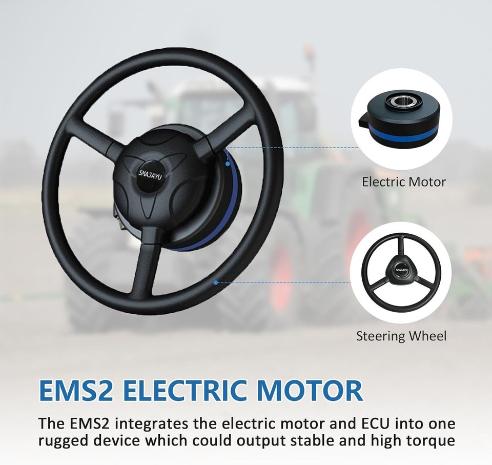 JY305 Tractor GNSS Guidance System and Autosteer System with Tablet and ...