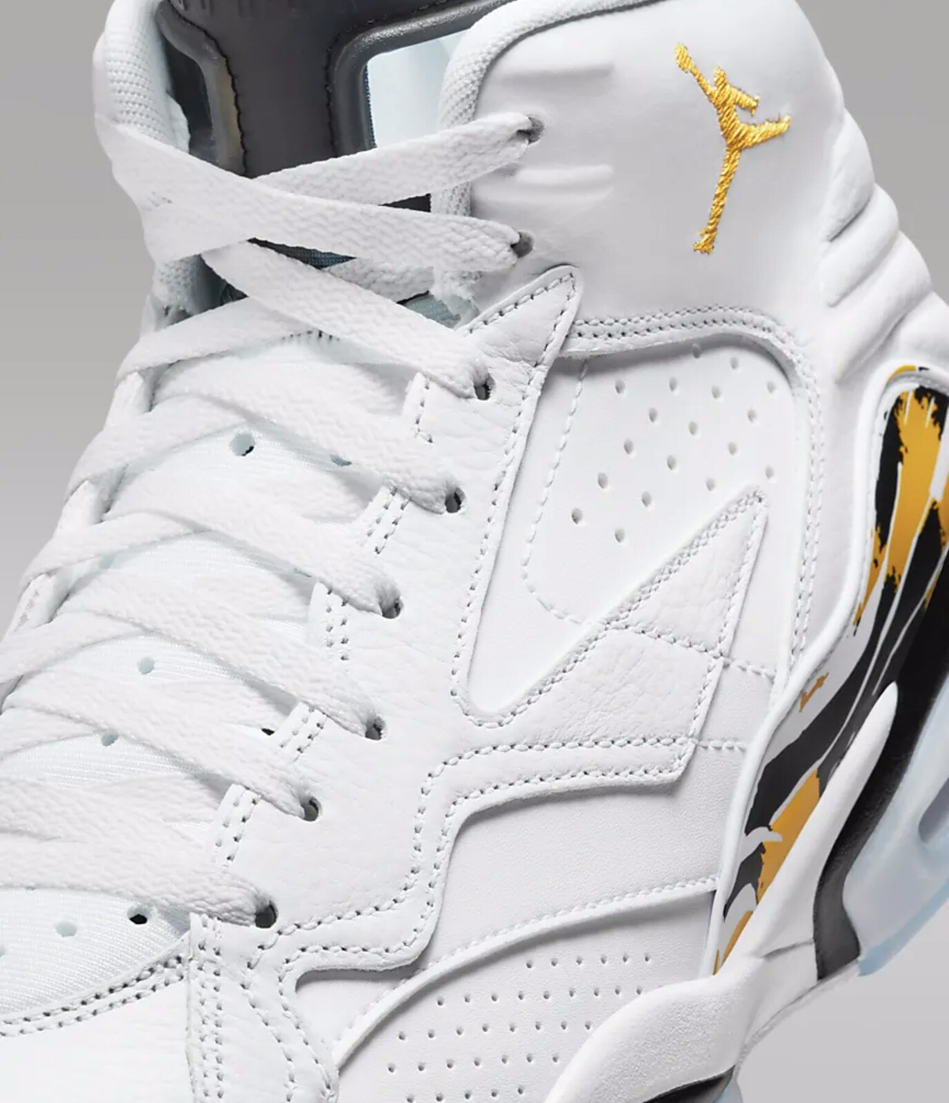 Nike Air Jordan Jumpman MVP White Yellow Ochre DZ4475-107 Mens Shoes US ...