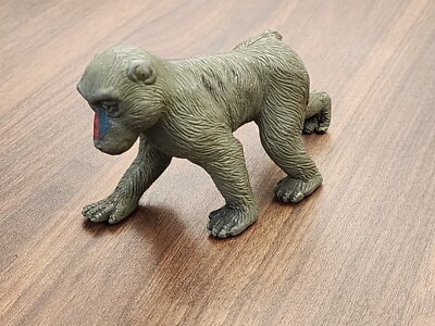 Baboon Action Figure 1994 Save Wildlife Series Vintage Zoo | eBay