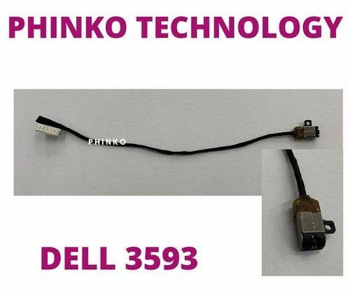 DC Power Jack Cable For Dell Inspiron 15-3000 3593 3595 Series P75F012 ...