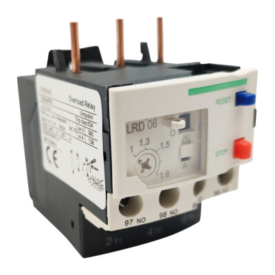 TeSys LRD Thermal Overload relay LRD06 LRD06C 1-1.6A fit for new LC1D ...