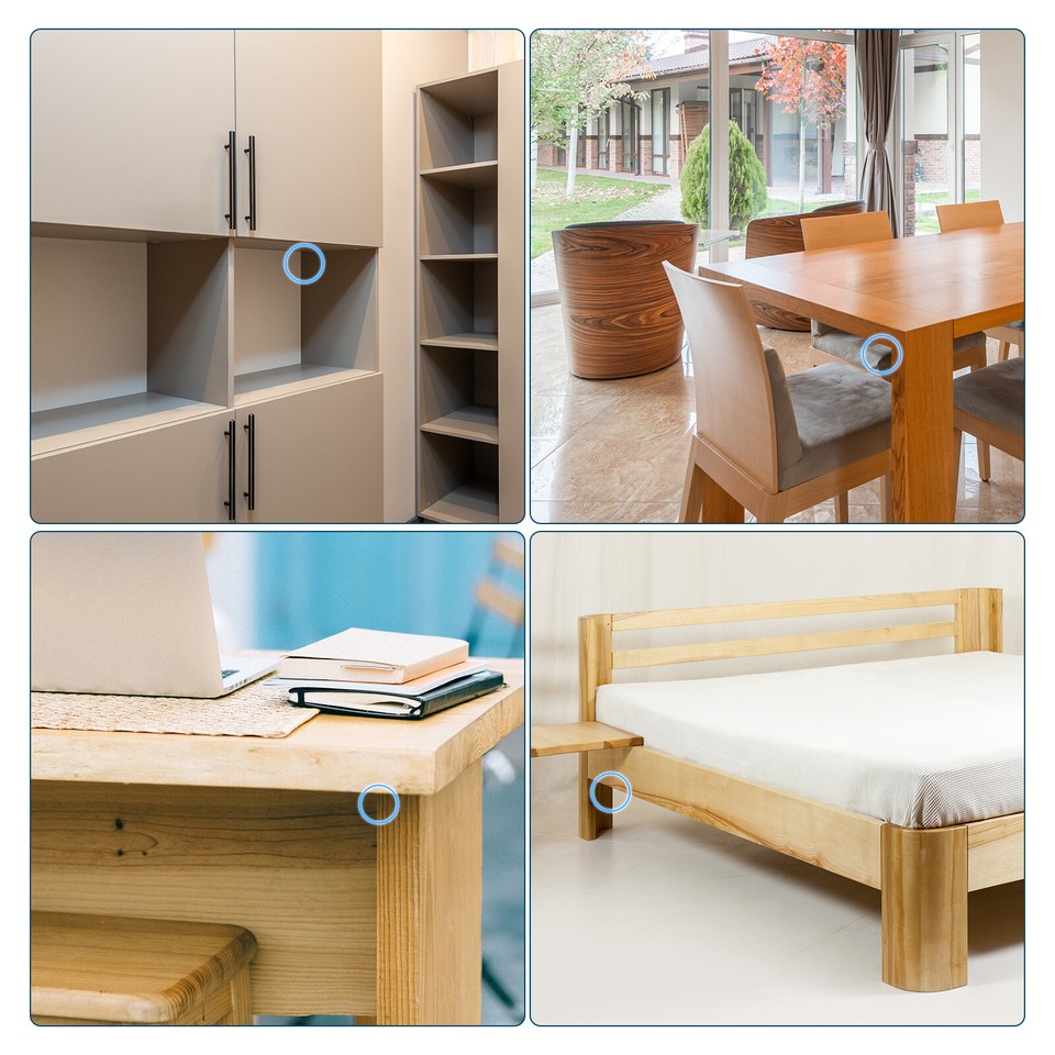 80pcs Metal Plastic L Shaped Angle Bracket, 28x28x17mm with Screws(Grey ...