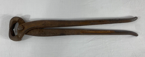 NORDIC FORGE 14” Blacksmith Farrier Hoof Nippers Horse Shoe Puller USA ...