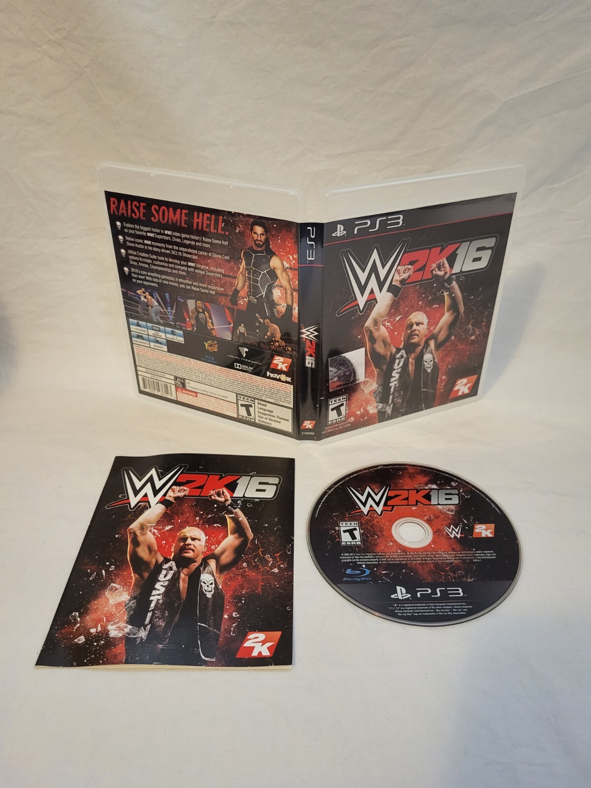 WWE 2K16, PS3, Complete, Authentic! | eBay
