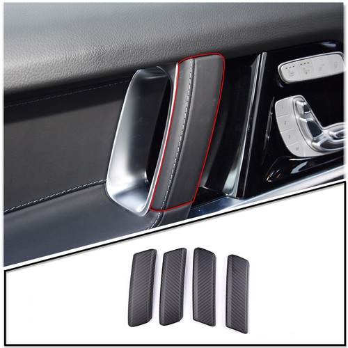Carbon Fiber Inner Door Armrest Handle Trim Cover for Mercedes Benz G ...