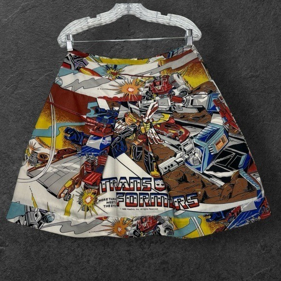 Retro Chic Transformers Pleated Bonga Chop Original S… - Gem